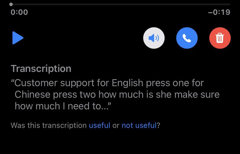 This random voicemail I received today. Completely in Chinese | Scrolller