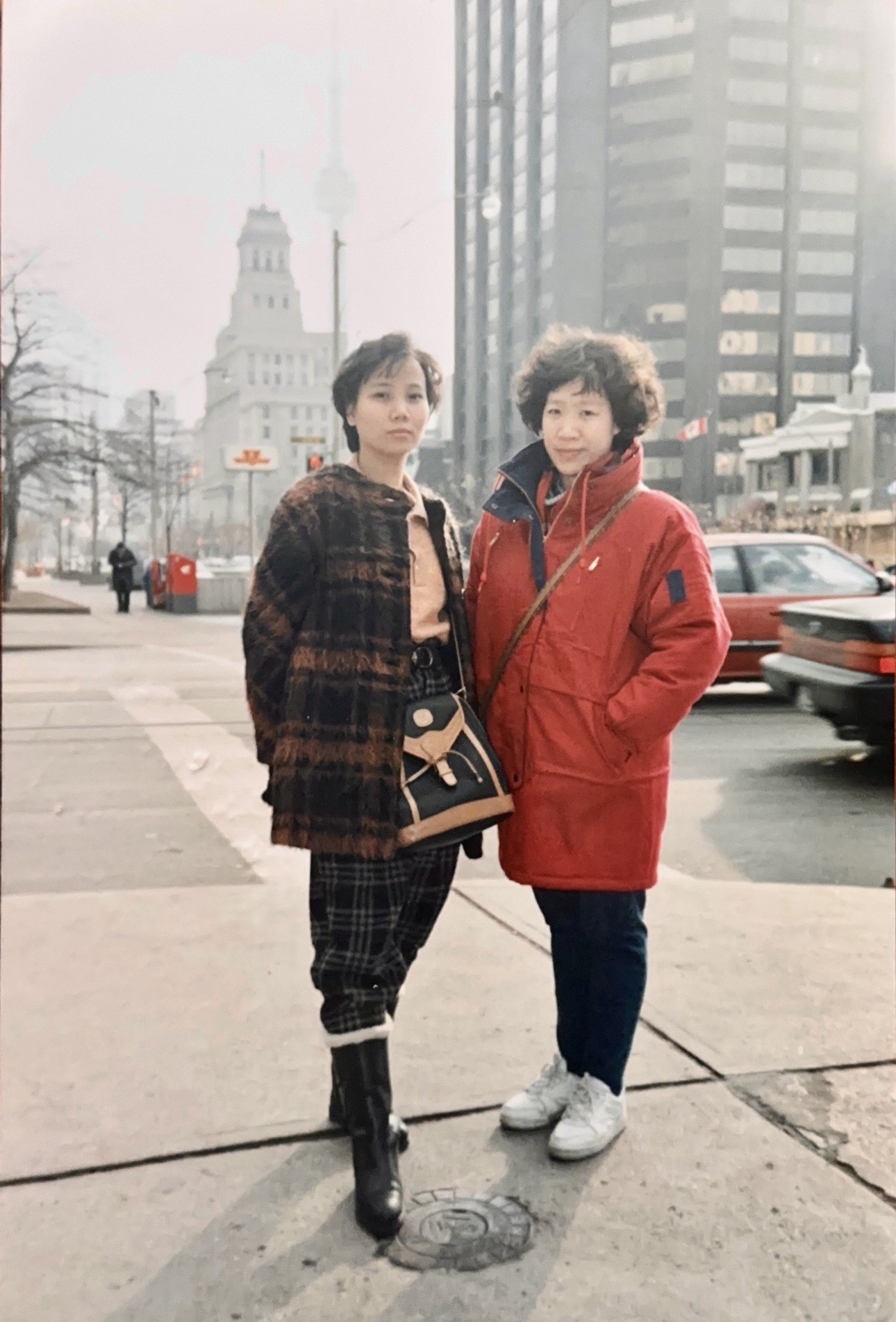 My mom and her friend back in the early 90s | Scrolller