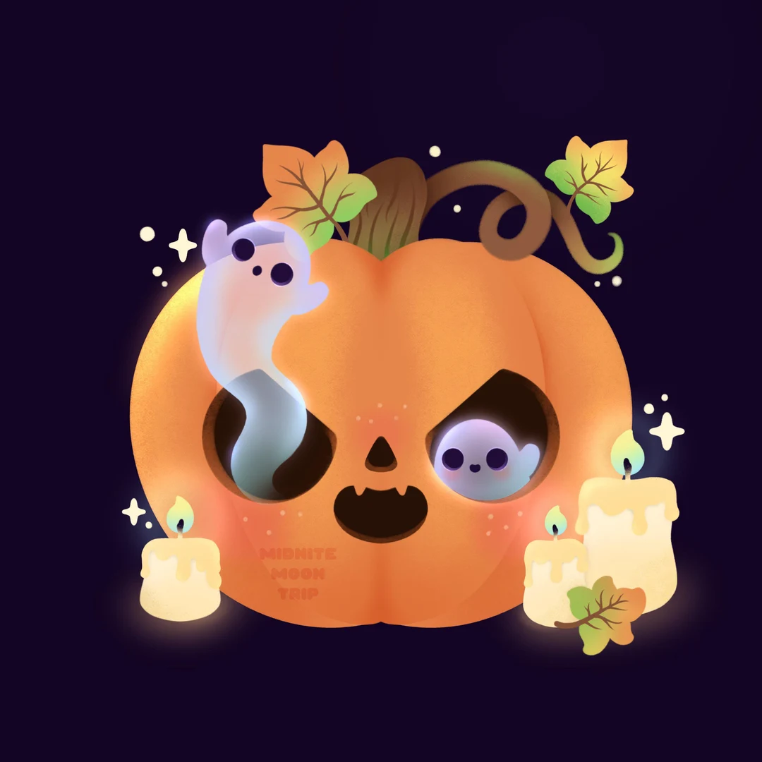 scary little ghosts 🎃 art by me | Scrolller