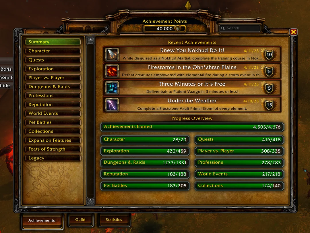 40,000 Achievement Points! What does outside mean? | Scrolller