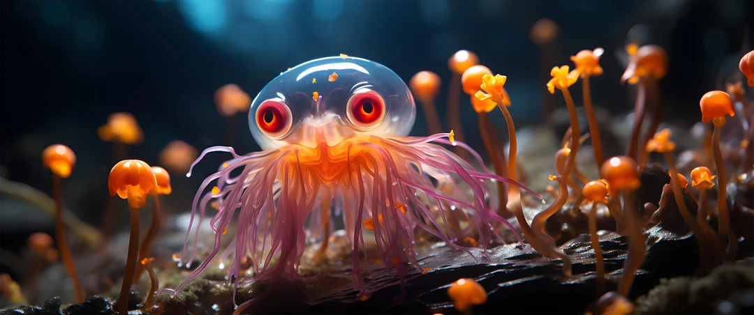 Translucent Sea Creature [3440x1440] | Scrolller