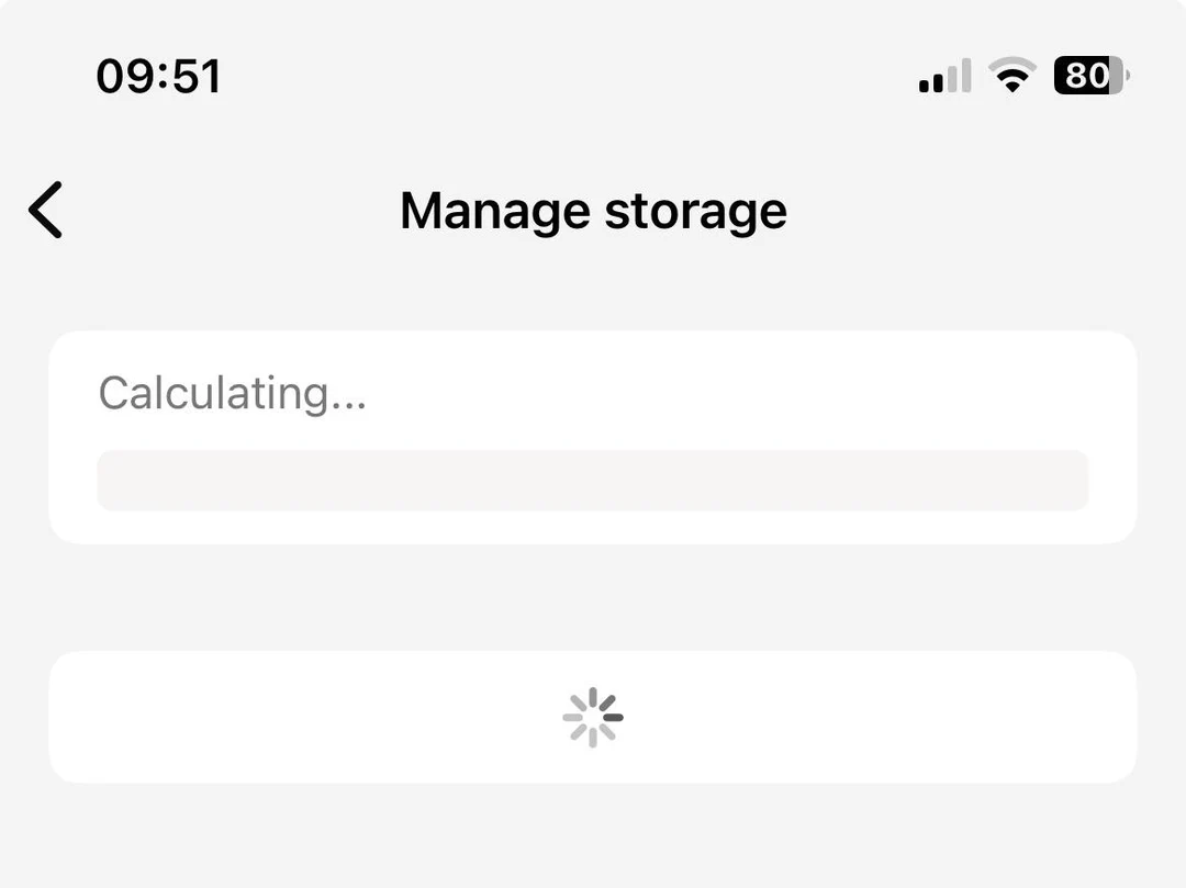 Stuck at Storage Screen | Scrolller