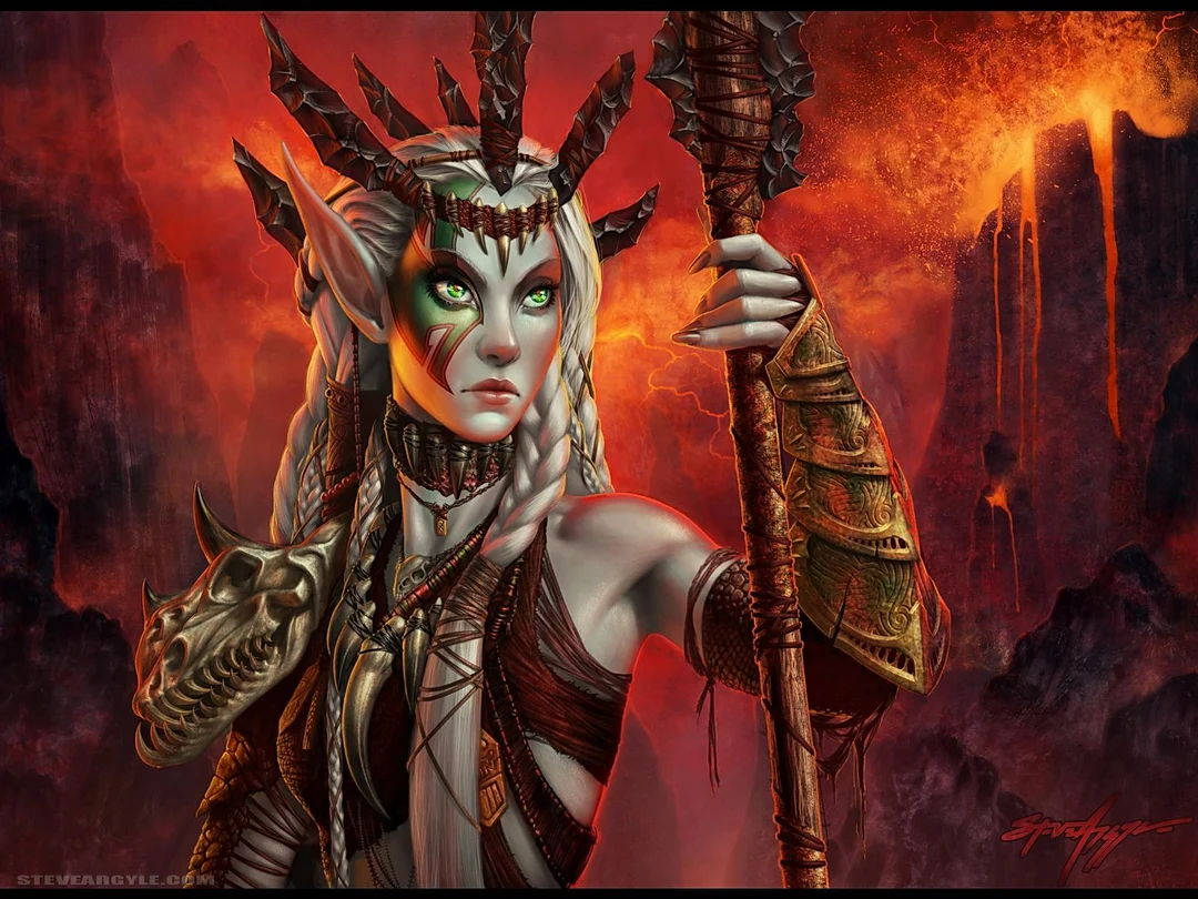 Bloodbraid Elf by Steve Argyle | Scrolller