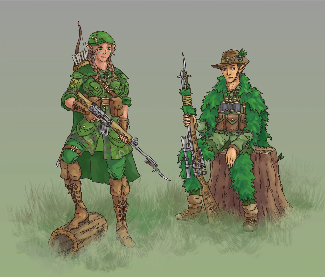 Elf Rifle Rangers | Scrolller