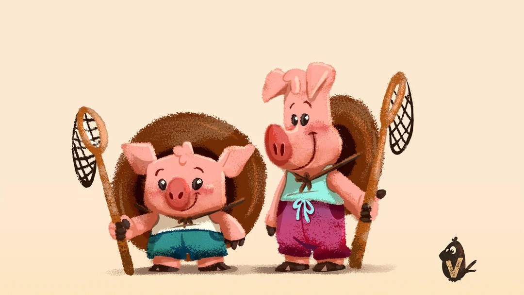 Pig Brothers by Vipin Jacob | Scrolller