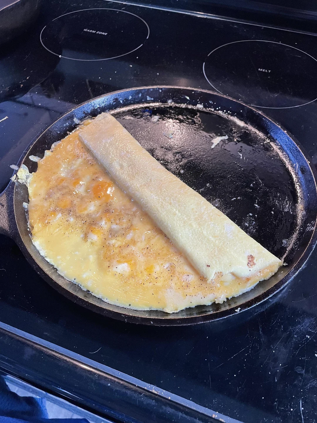 My best omelet on favorite griddle! | Scrolller