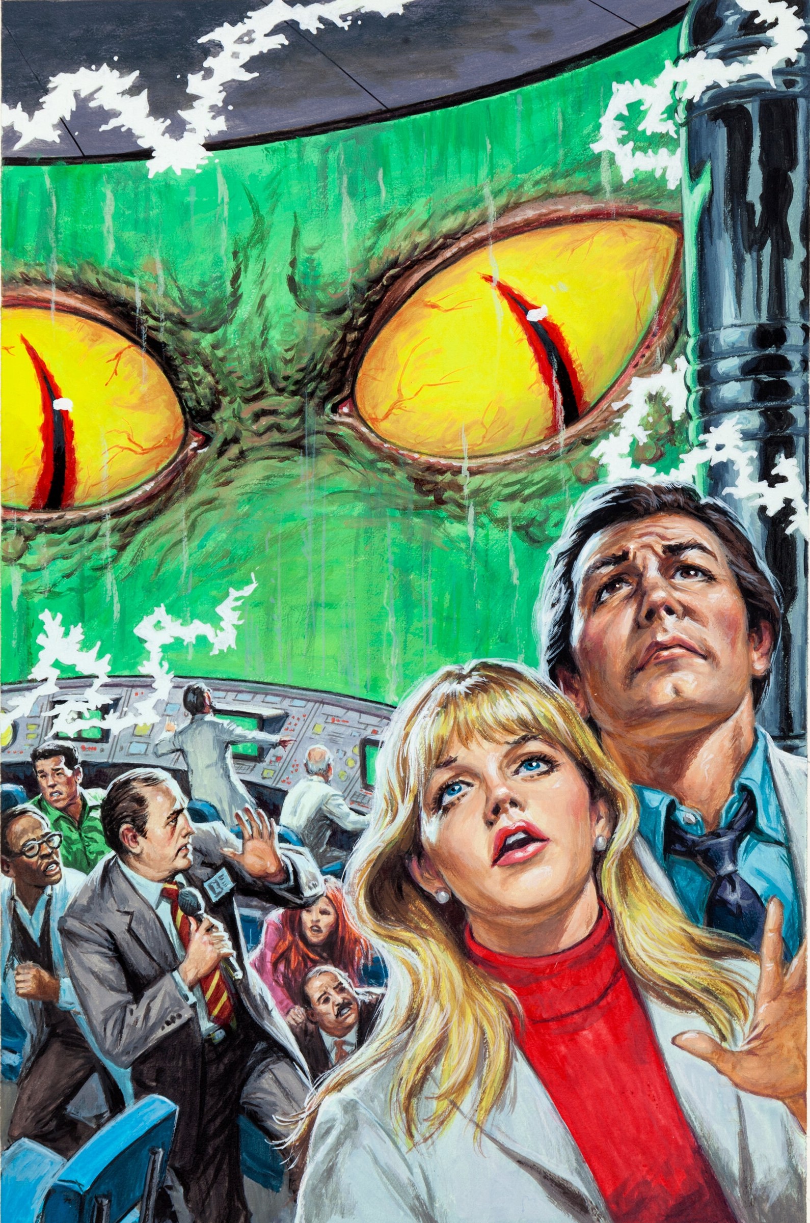 Dinosaurs Attack! #1 cover art by Earl Norem | Scrolller