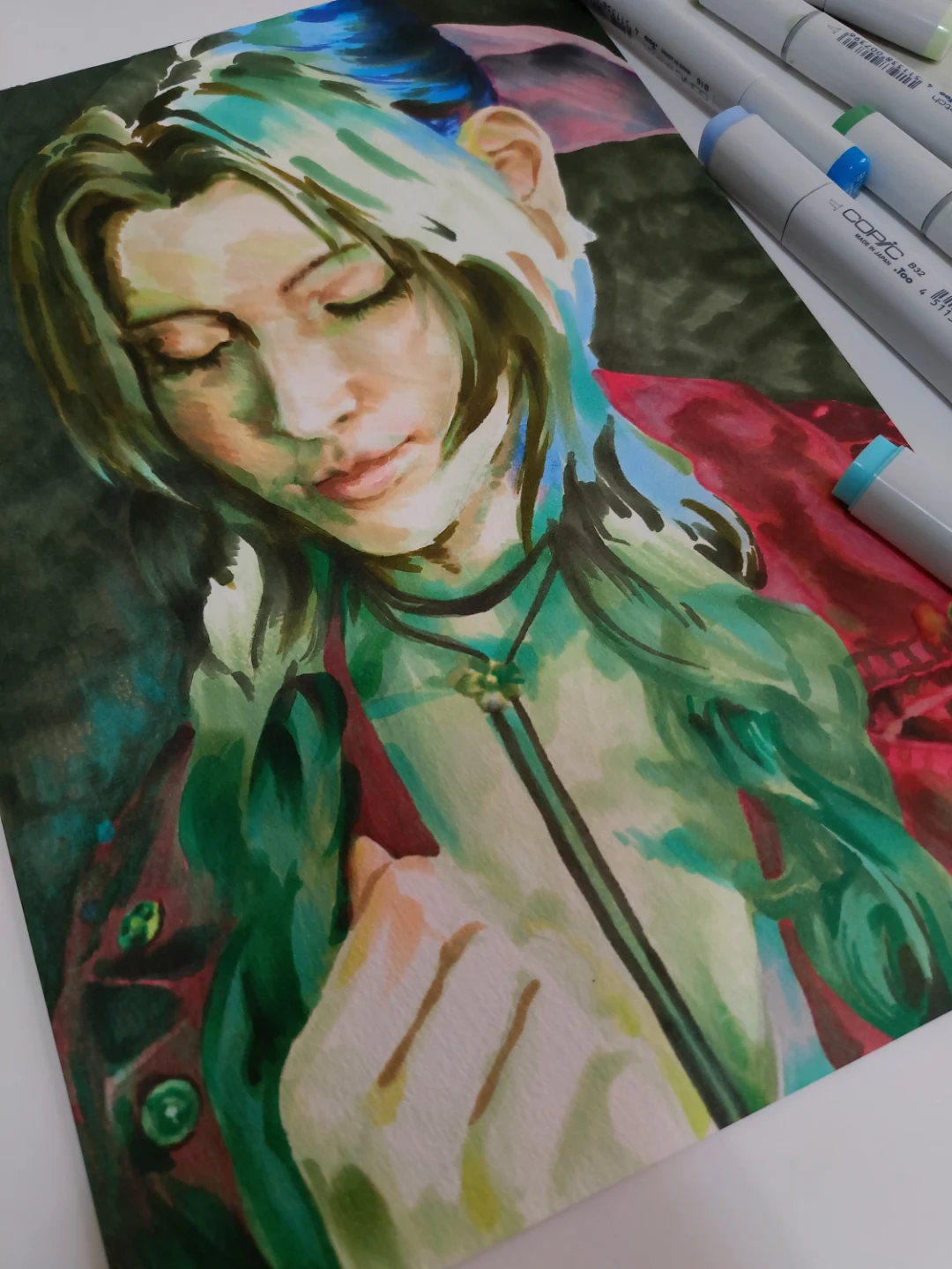 Aerith artwork by me🌸 | Scrolller