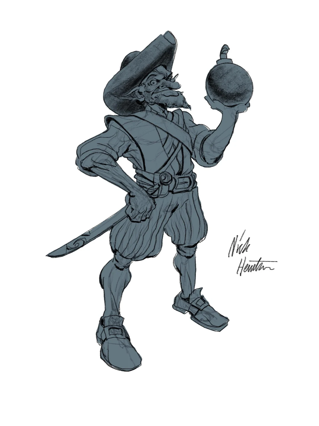 [OC] Goblin pirate by me | Scrolller