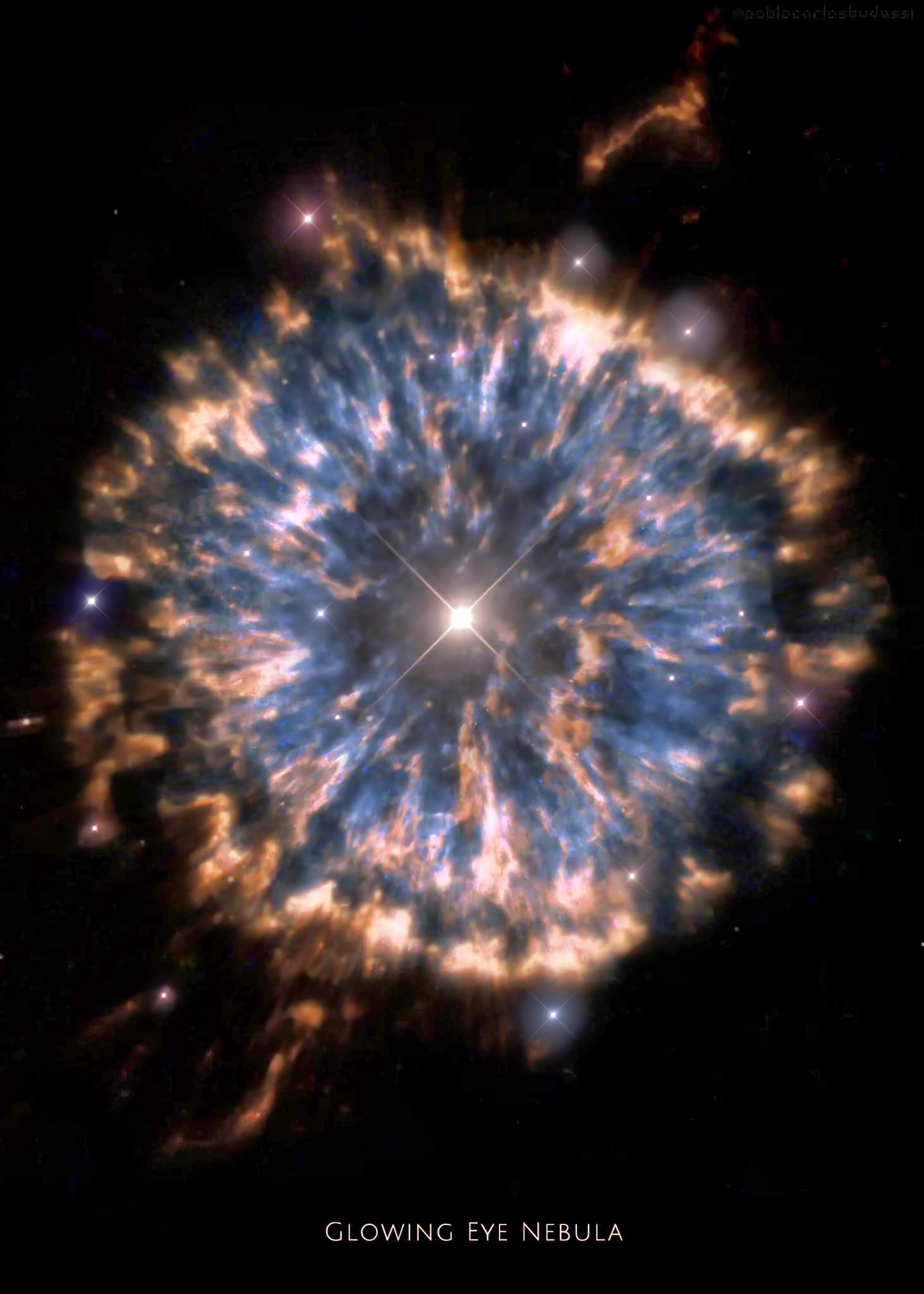 Glowing Eye nebula part 1 | Scrolller