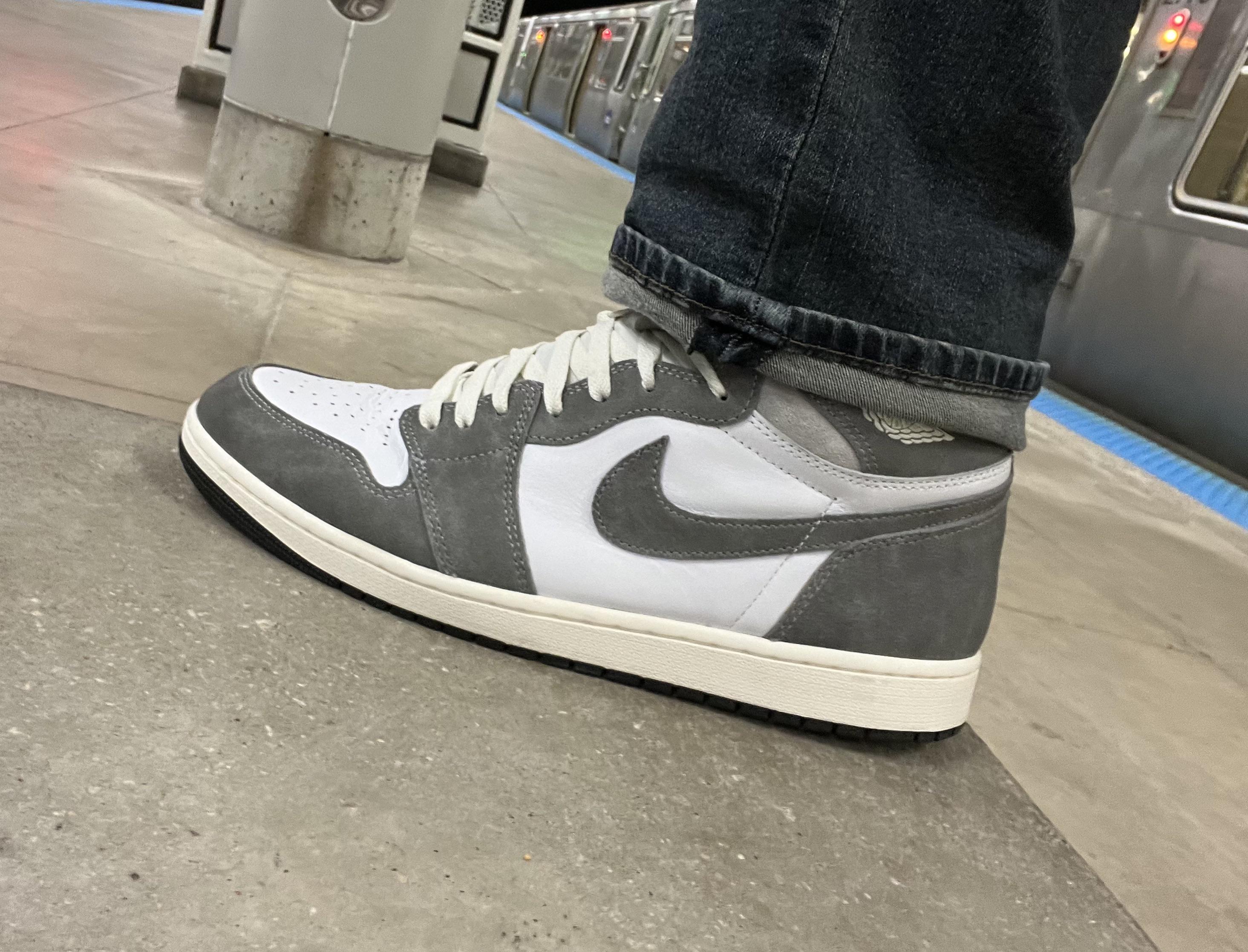 AJ1 Washed Black | Scrolller