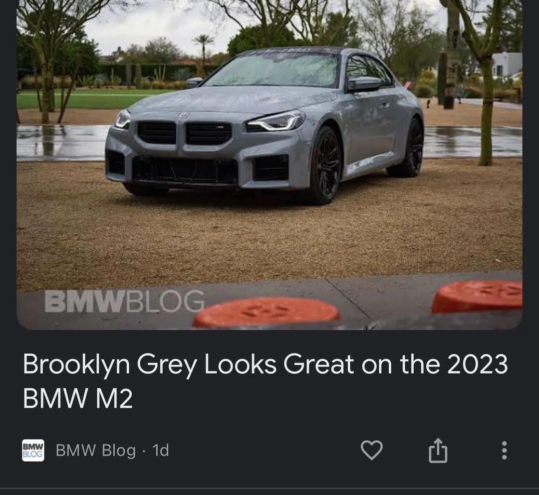 Ok wait wtf? I’ve not been a fan of the new m2 looks wise but they’re not wrong | Scrolller