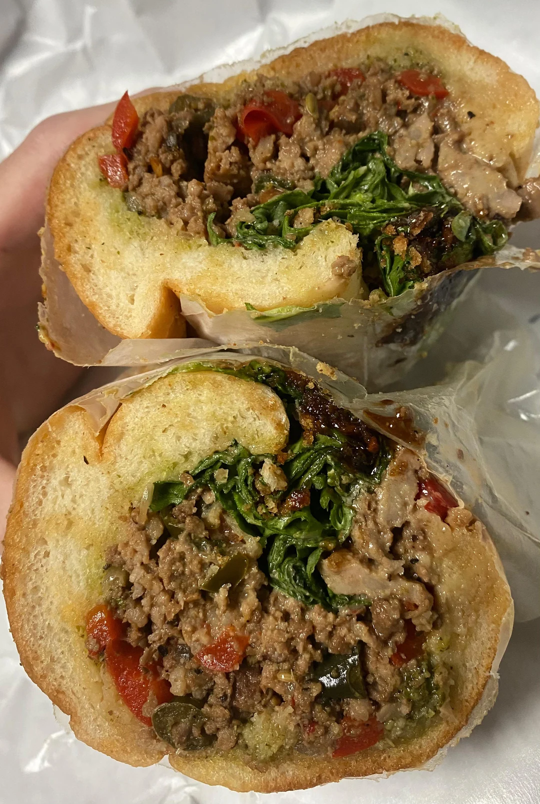 Italian Chopped Cheese | Scrolller