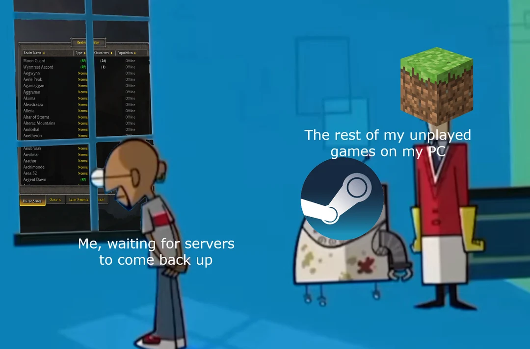 every time one of these long maintenance's happen | Scrolller