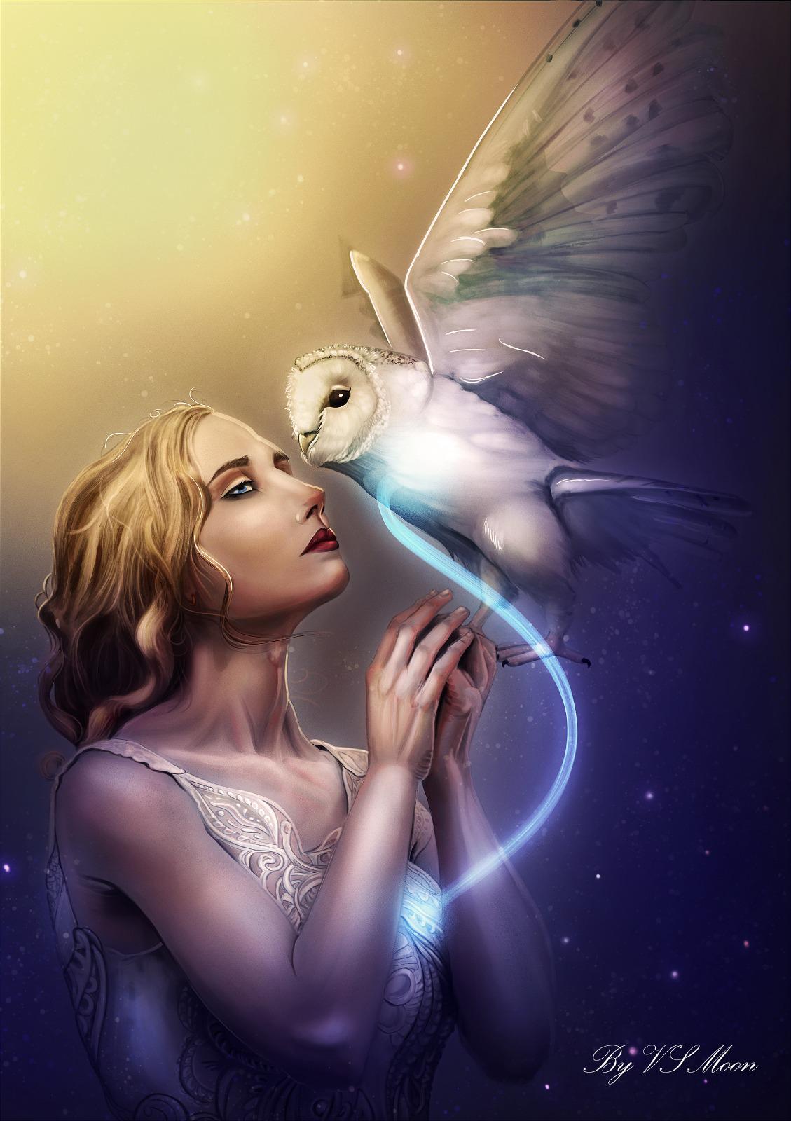 Fantasy Art - The connection | Scrolller