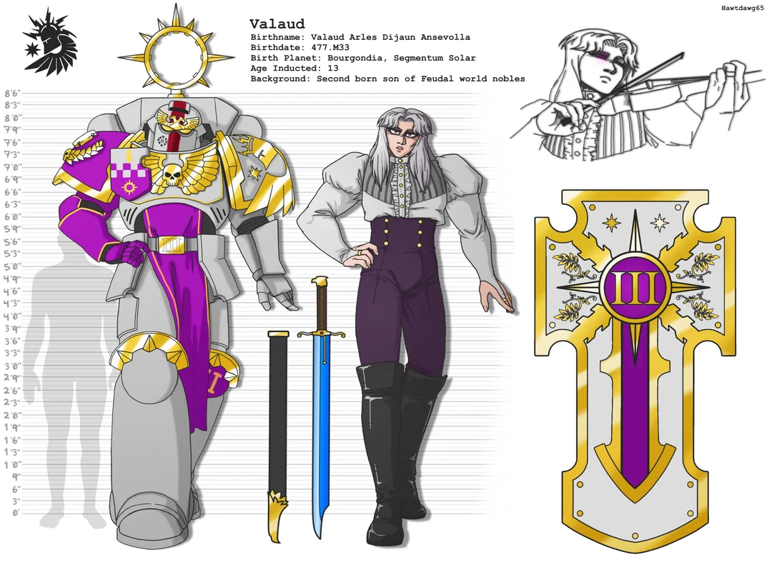 Valaud Character Sheet | Scrolller