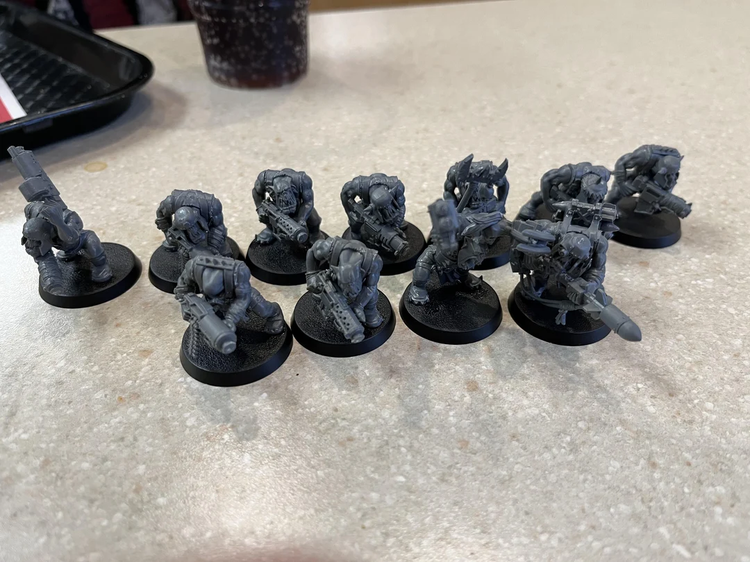 New orks I just got. my first models ever, what do y’all think? | Scrolller