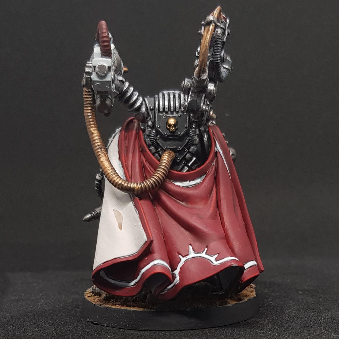 Finally finished up my Iron Father. In game he will be run as a legends techmarine with ...