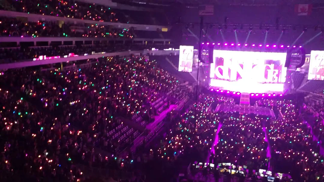 Our view from section 214 at UBS Arena. | Scrolller