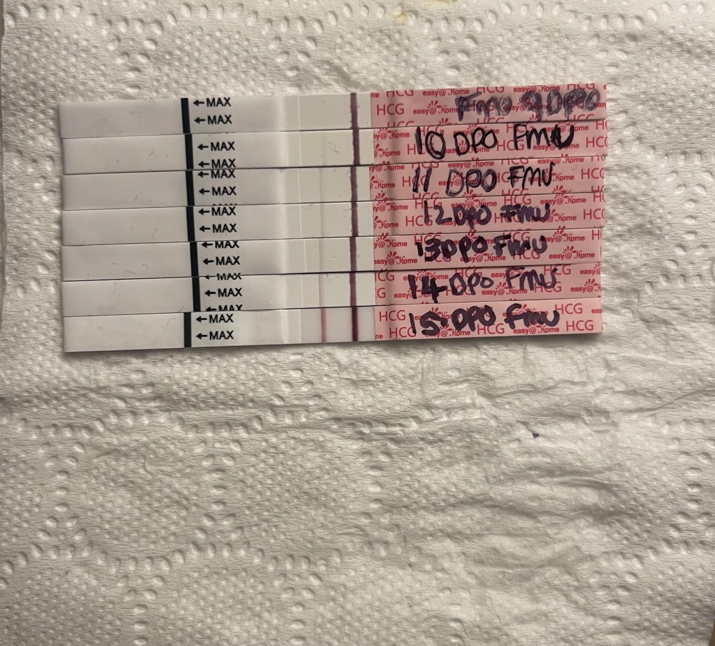 9-15 dpo Easy@Home Line Progression | Scrolller