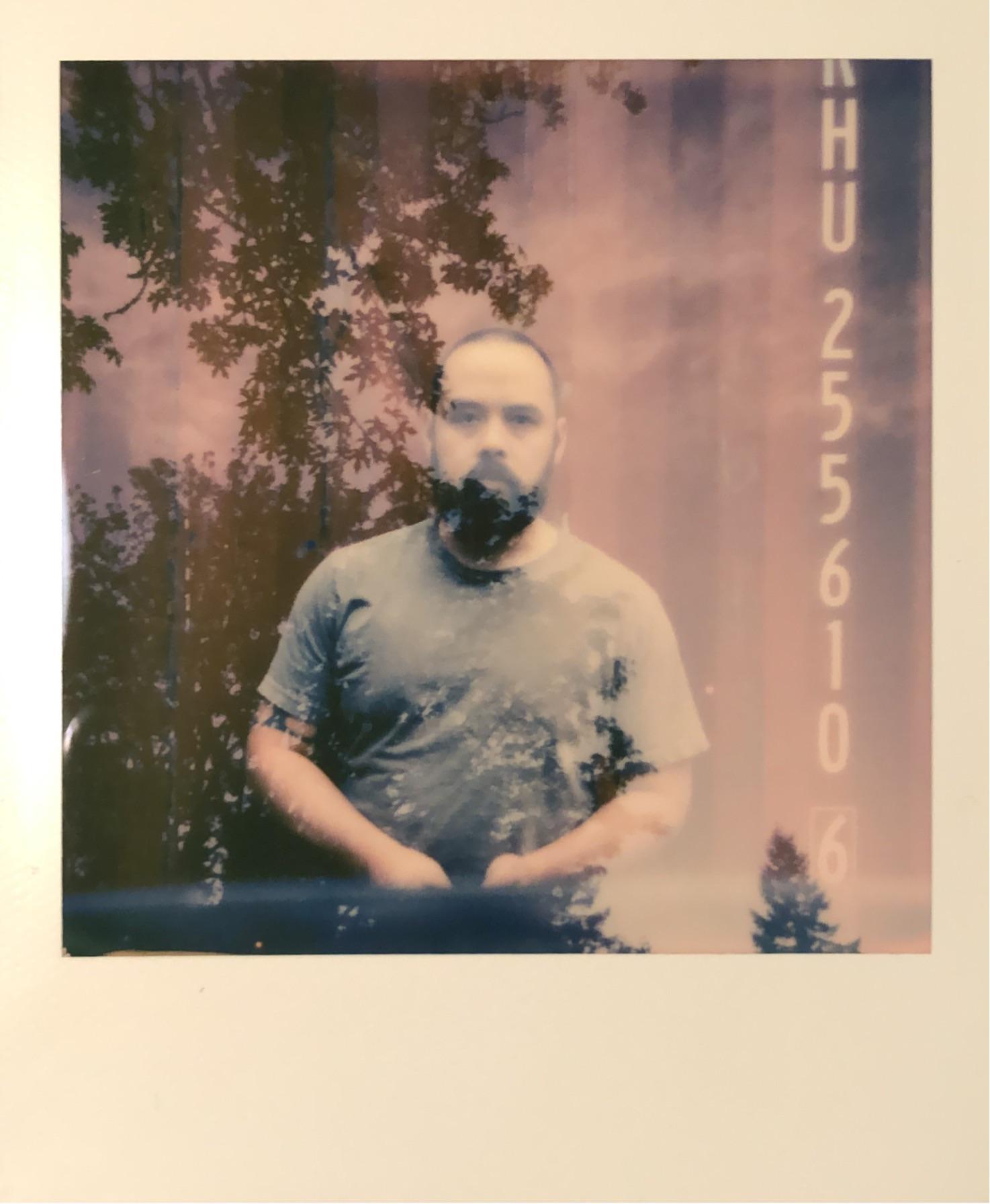 A double-exposure selfie | Scrolller