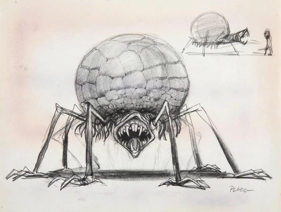 Concept art for the 1982 film The Thing by Mike Ploog | Scrolller
