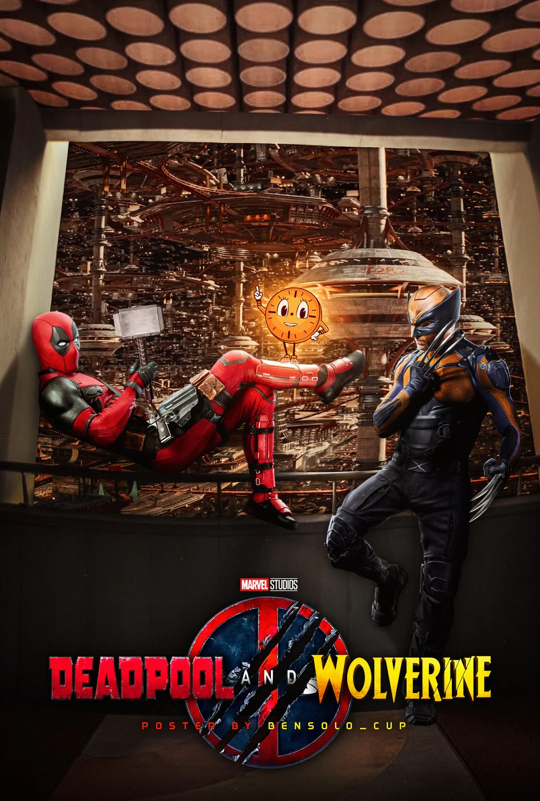 I made a poster for Deadpool 3! How excited are you guys for this movie? | Scrolller