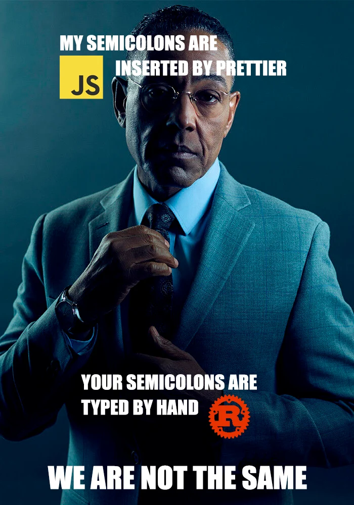 Discover more like ProgrammerHumor: ThereIsNoEqualSemicolons and Related Content | Scrolller