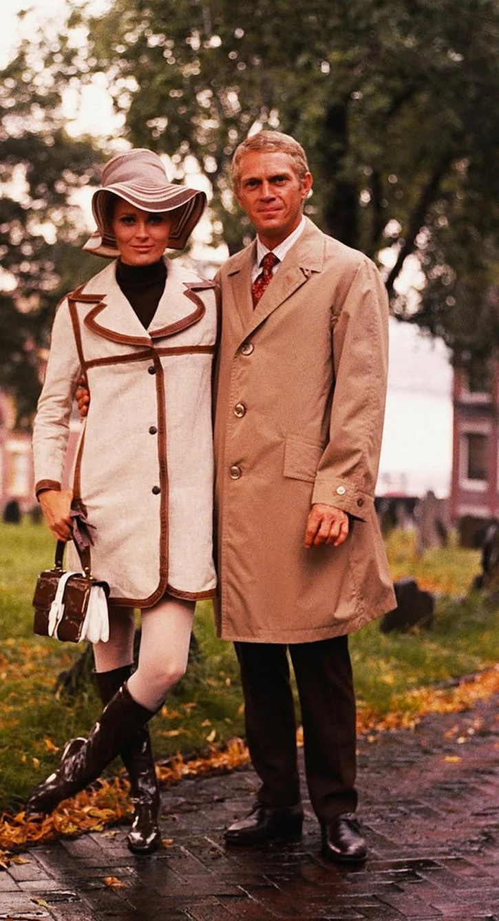 Faye Dunaway and Steve McQueen 1968 | Scrolller