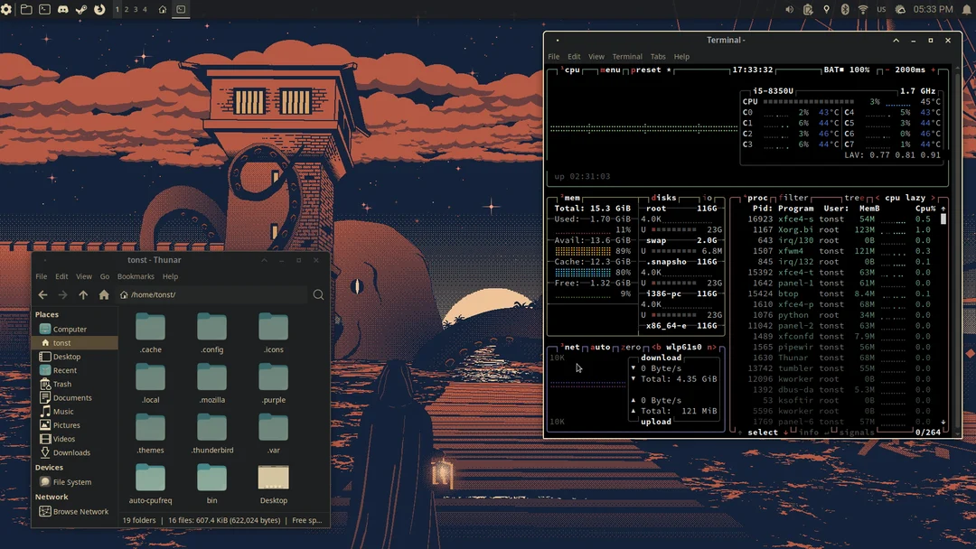 [Xfce] 8bit nostalgia | Scrolller