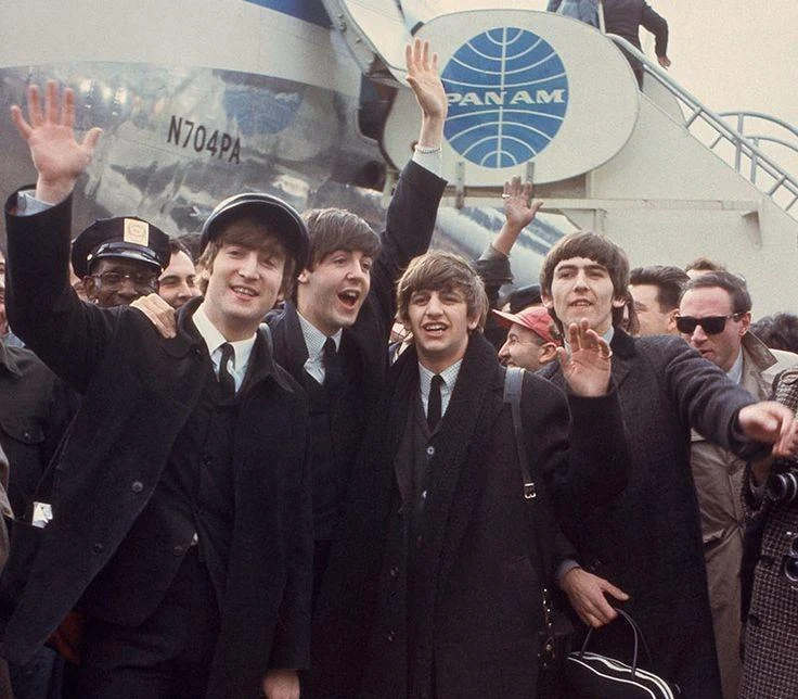 On February 7th, 1964, the Beatles landed in New York City for their first American tour ...