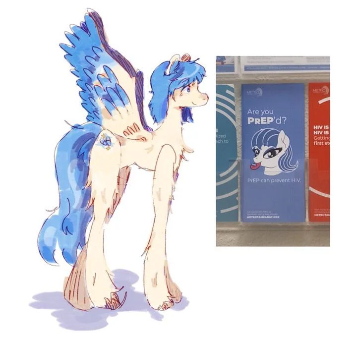 i drew the prep pony ^_^ | Scrolller