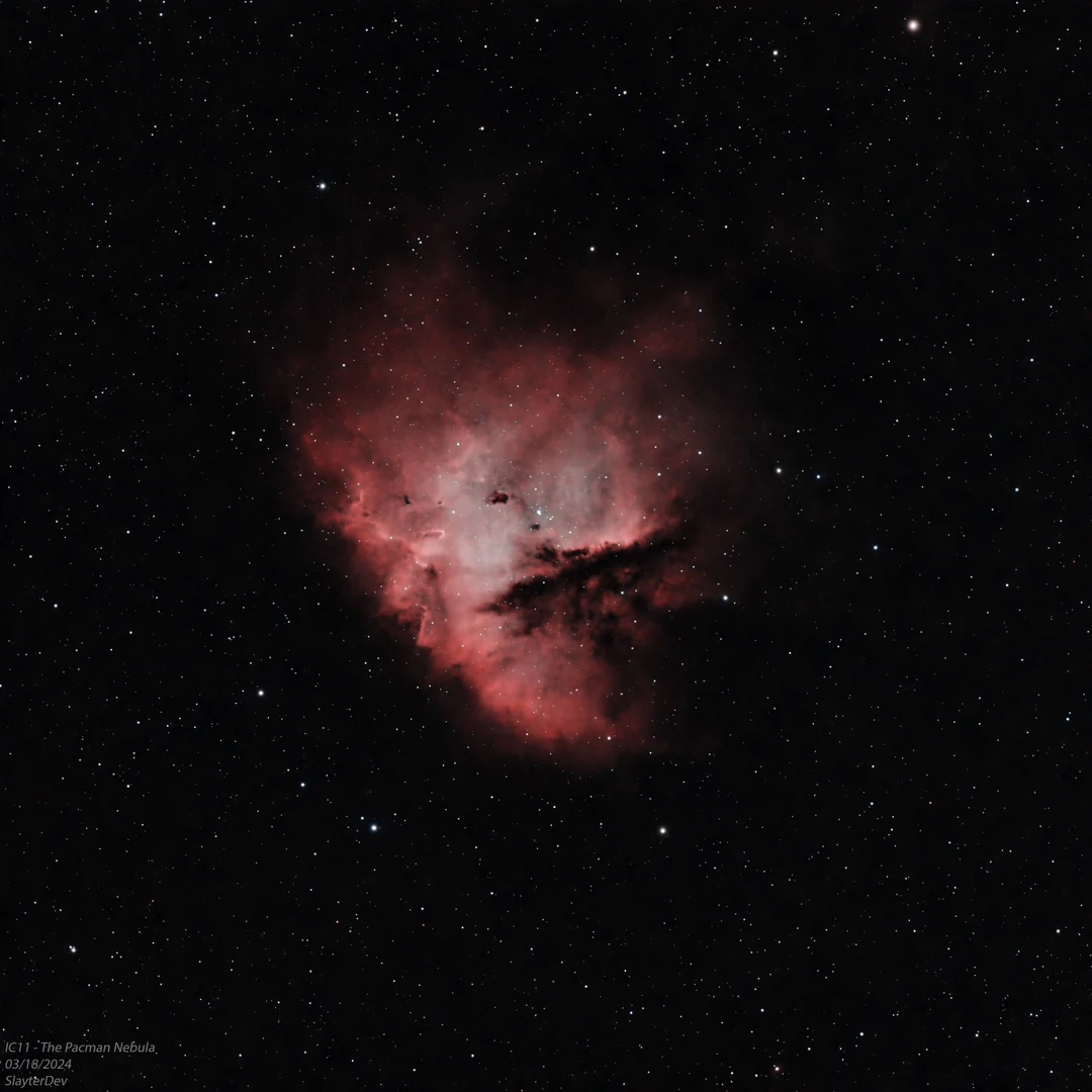 Waka Waka - I took a picture of The Pac-Man Nebula! | Scrolller