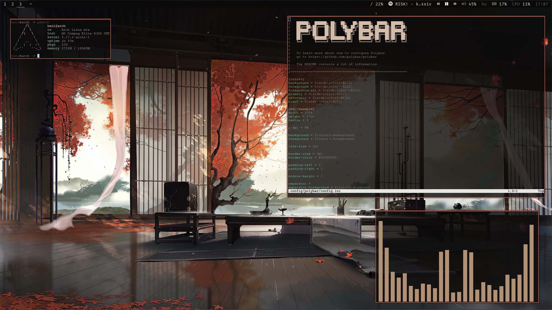 Discover more like Unixporn: [i3 + polybar] My first real rice and Related Content | Scrolller