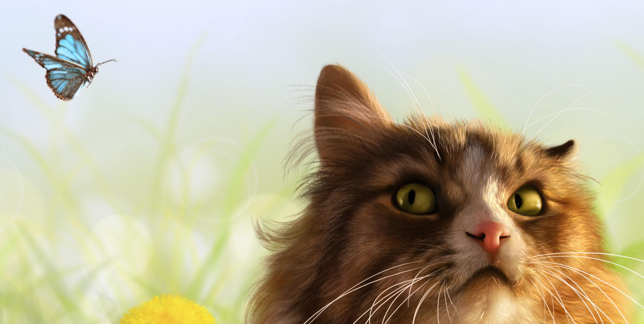 Dandelions by artist Elena Roslyakova | Scrolller