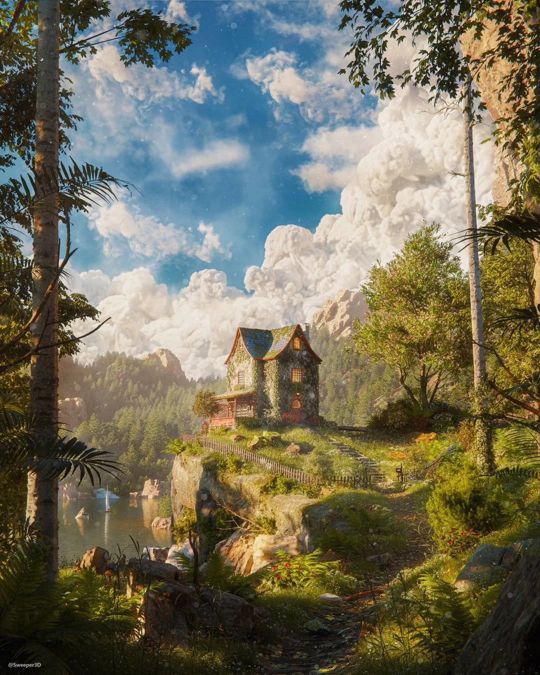 Skyview cabin, by Sweeper3D | Scrolller