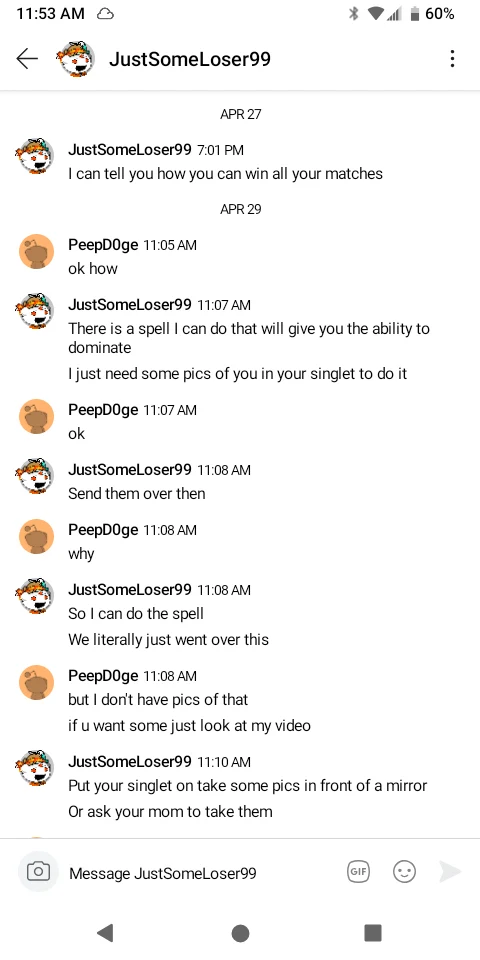 some dude asked for pics of me in my slinglet im 13 | Scrolller