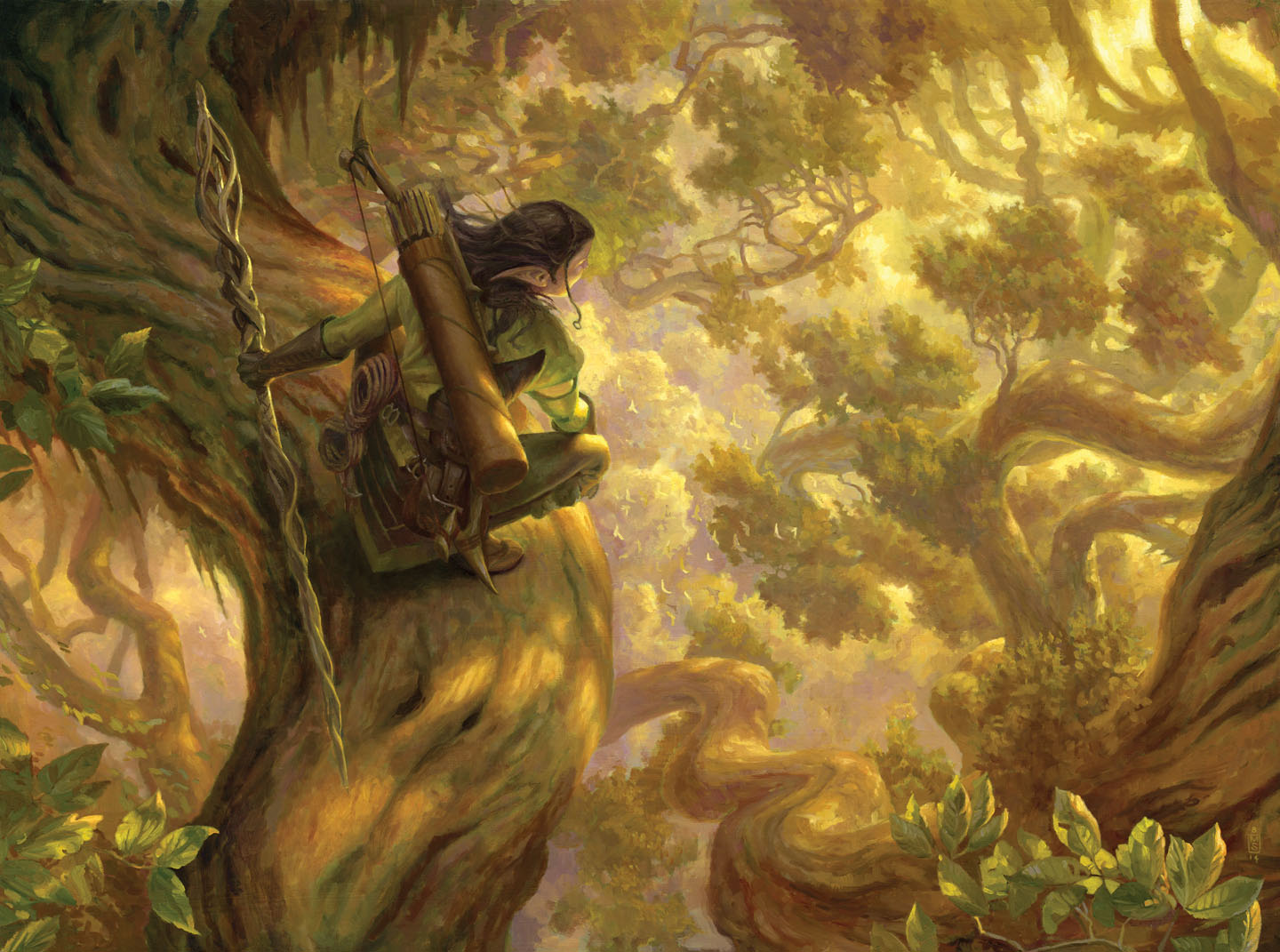 Nissa's Pilgrimage by Matthew Stewart [1440x1071] | Scrolller