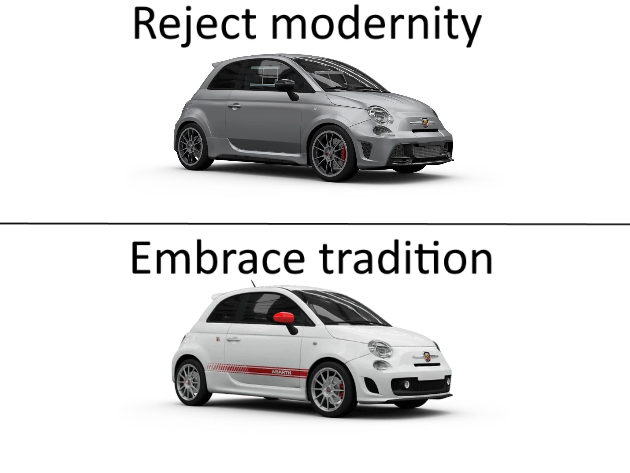 “Reject Modernity” | Scrolller