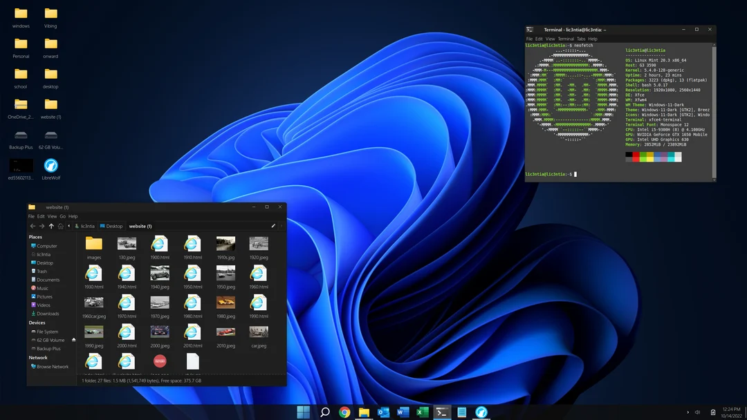 Discover more like Unixporn: [XFCE] LINUX MINT WINDOWS 11 RICE and Related Content | Scrolller