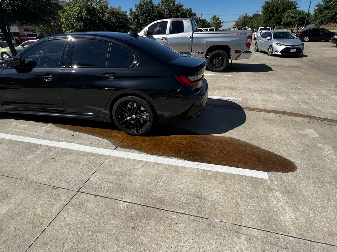 My 2022 m340i seems to be leaking a little oil | Scrolller