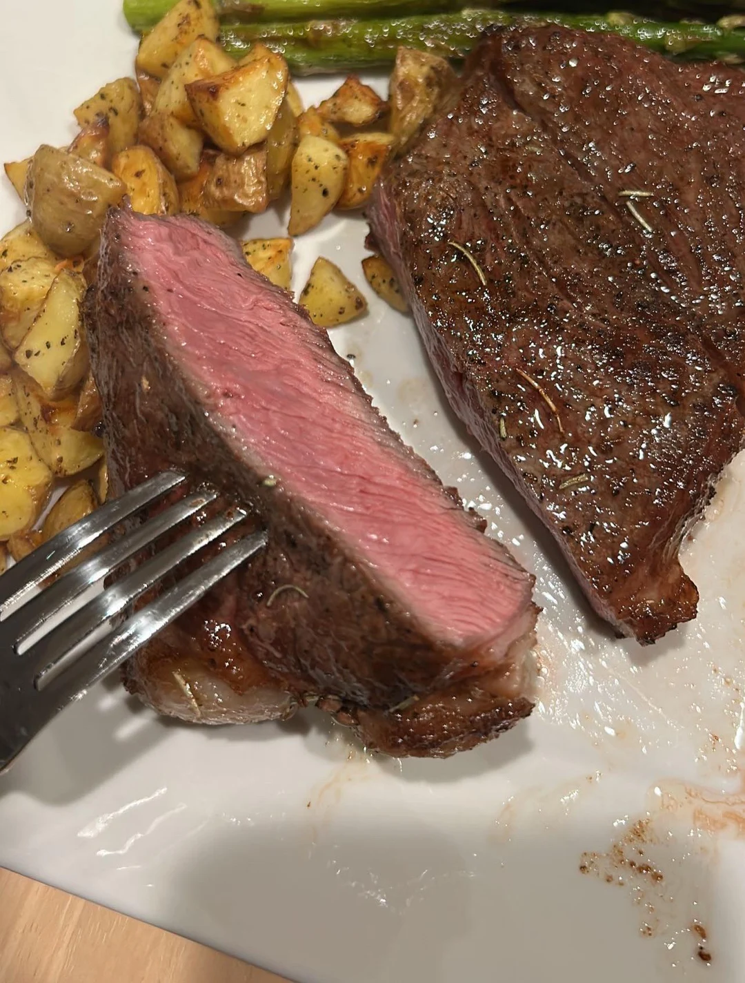 Started taking cooking semi seriously about 2 weeks ago, this was the first steak I made on my ...