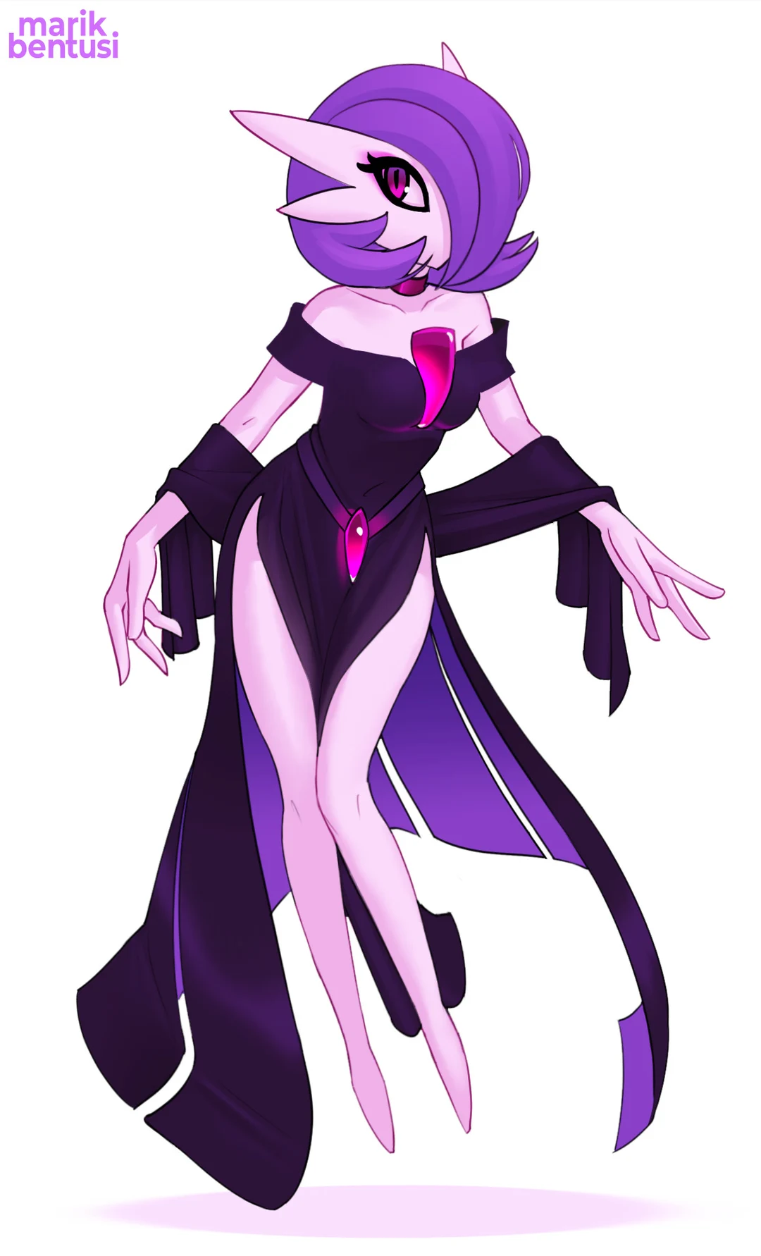 Purple Gardevoir [by MarikBentusi] | Scrolller