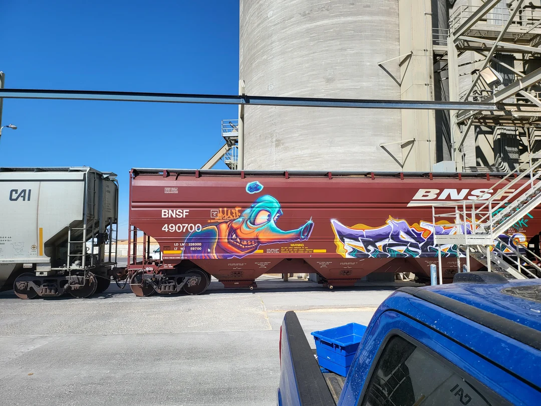 Working On The Railroad Means You Get To See Some Awesome Graffiti
