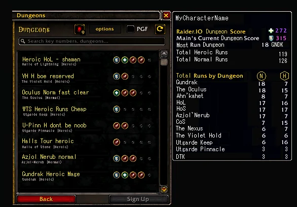 As a joke, I created Classic retail-like LFG snippet. | Scrolller