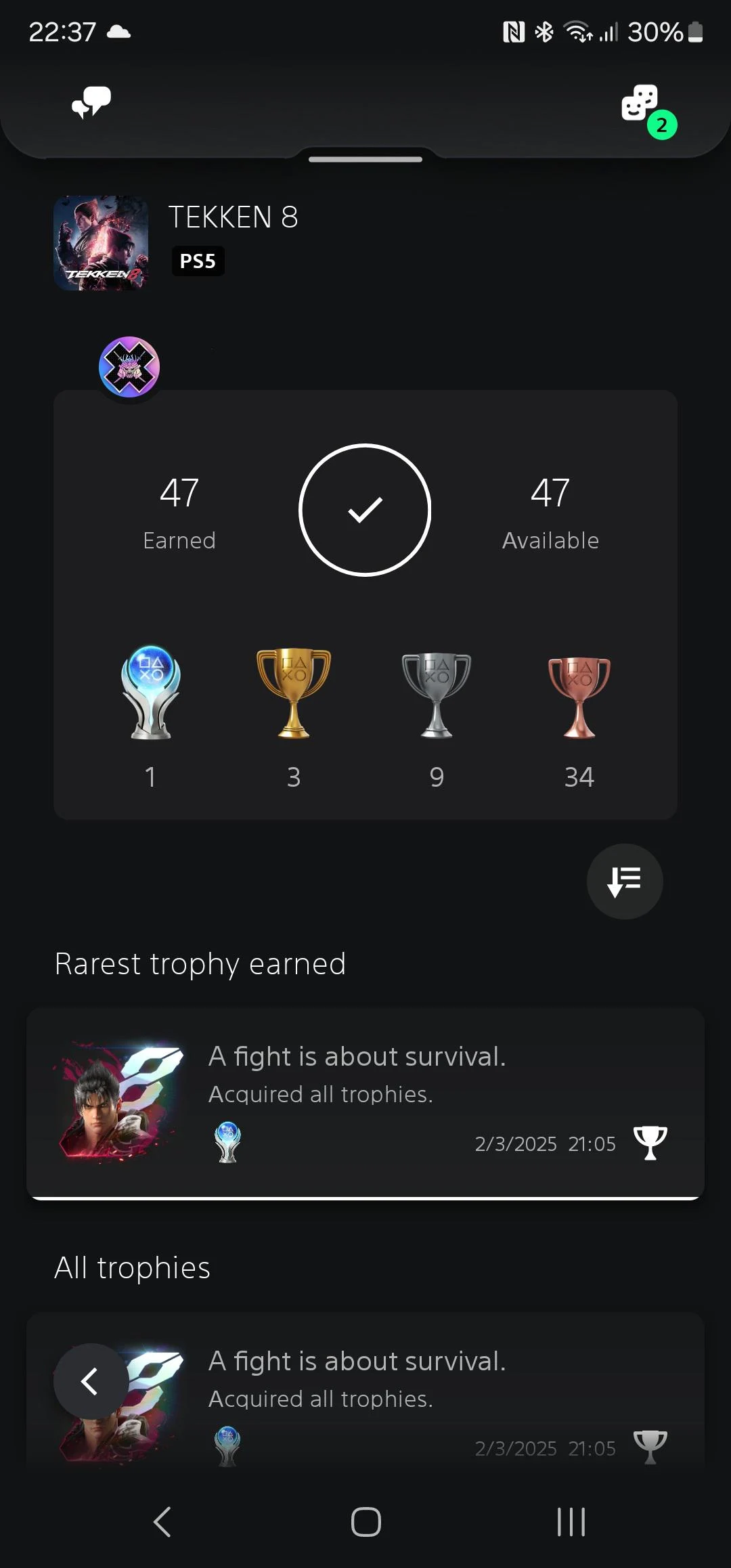 [Tekken 8] The group match trophy is actually quite hard now 😂 | Scrolller