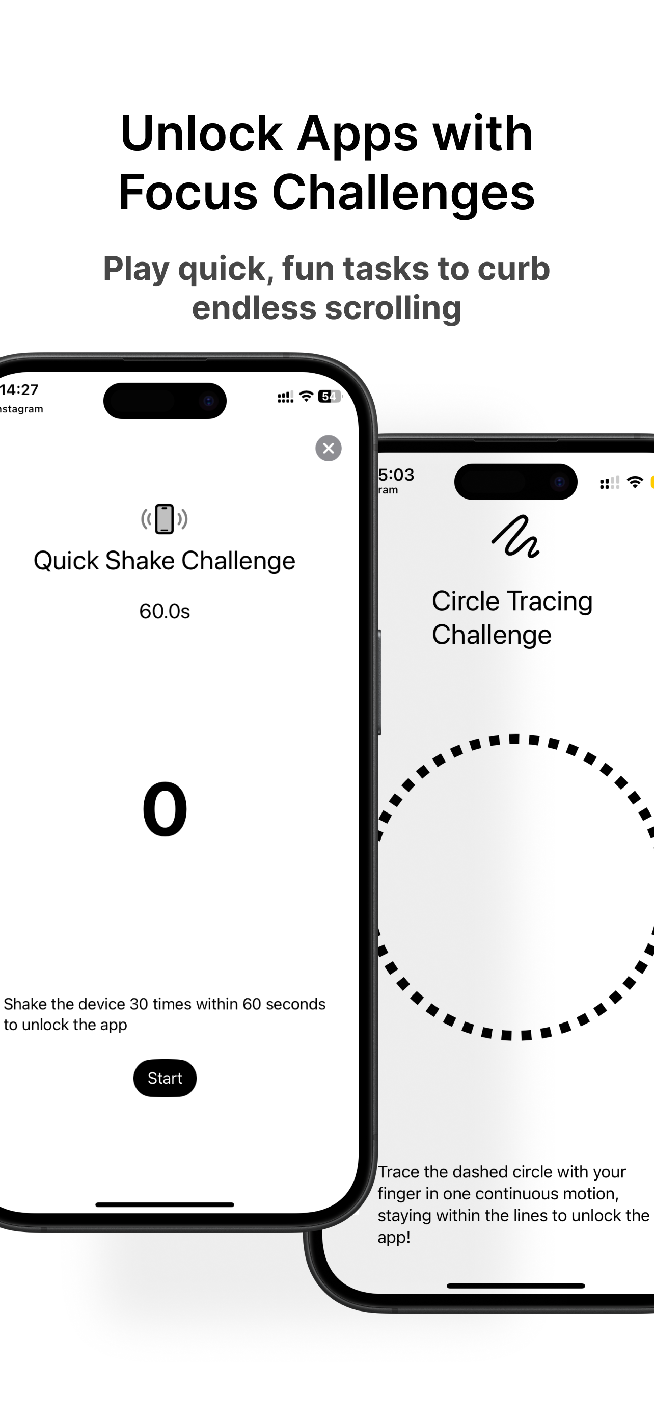 Roast my first iOS app - ScreenBreak, a gamified screen addiction control app with focus ...