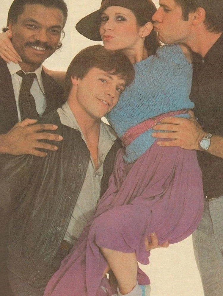The cast of Star Wars, 1980 | Scrolller