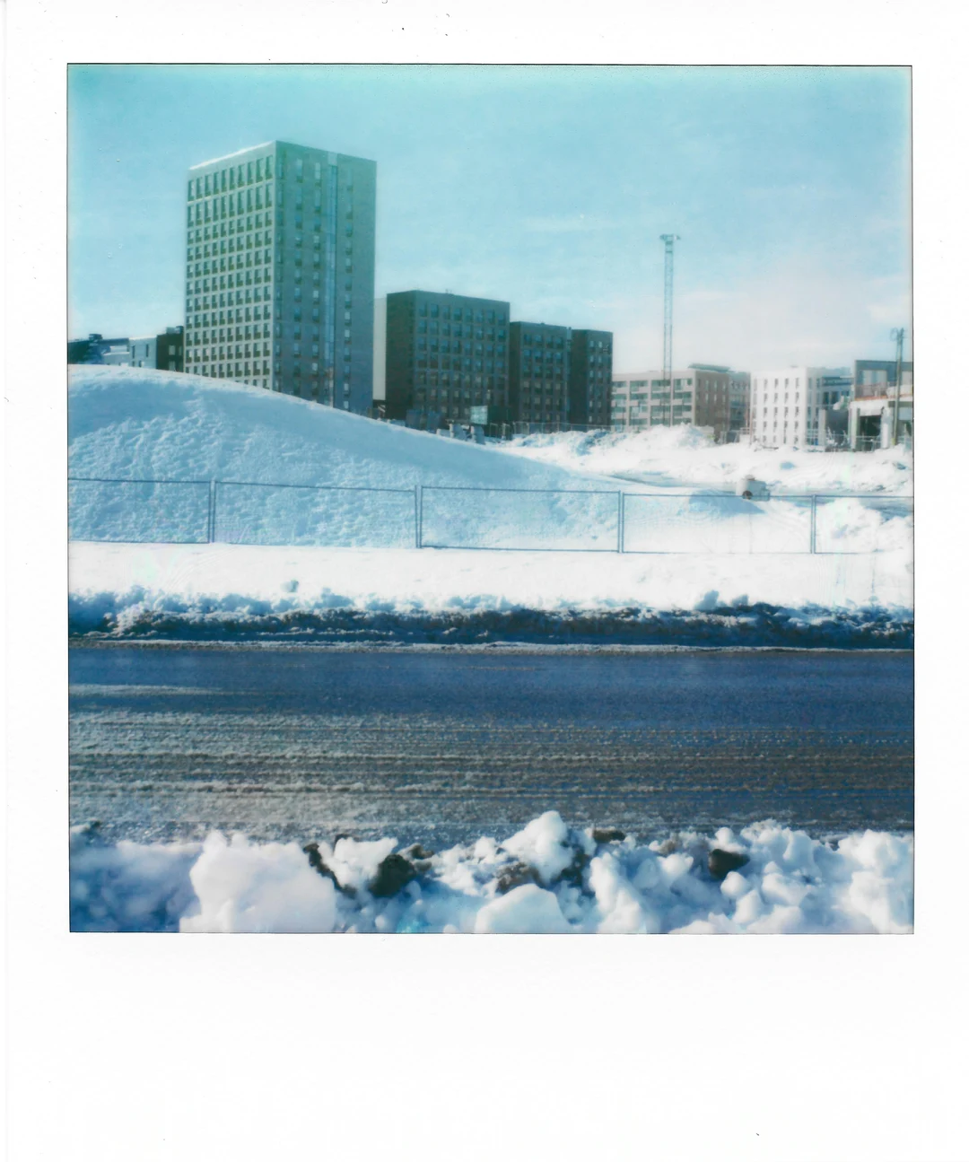 Cityscape (converted SX-70) | Scrolller