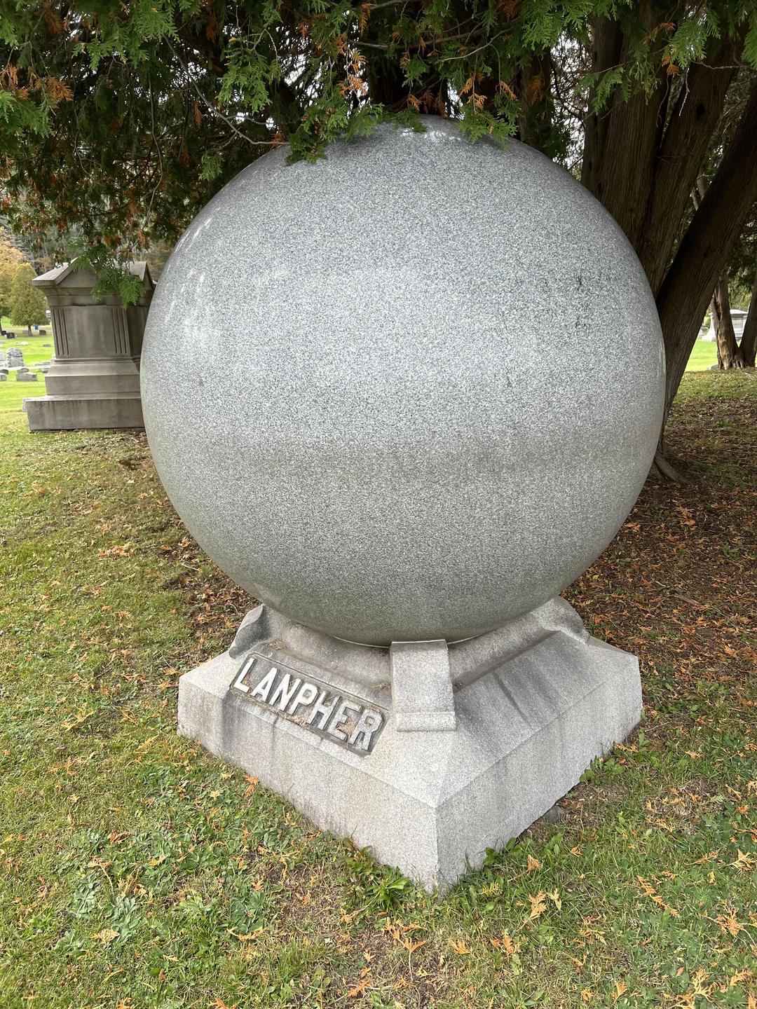 Big Orb with cover. Norwich NY | Scrolller